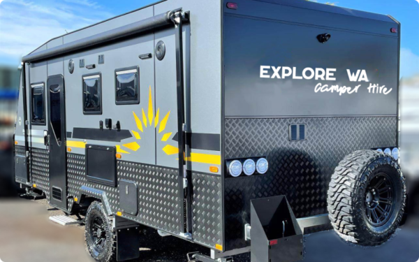 Triple Bunk Family Caravan for Hire in Perth, Western Australia ...